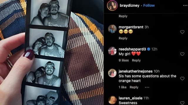 Reed Sheppard drops 2-word reaction as gf Brailey Dizney posts adorable ...