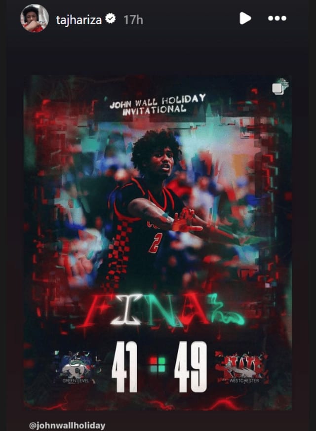 Trevor Ariza's son Tajh Ariza shares his proud player of the game ...