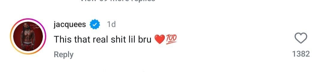 Deiondra Sanders' fiance Jacquees drops eye-catching message for Travis ...