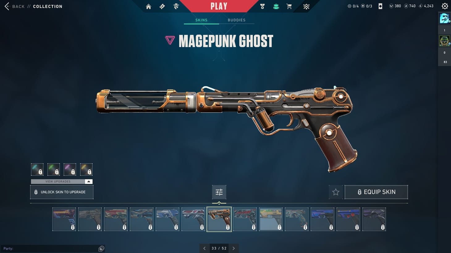 7 best Ghost skins for Valorant in 2024