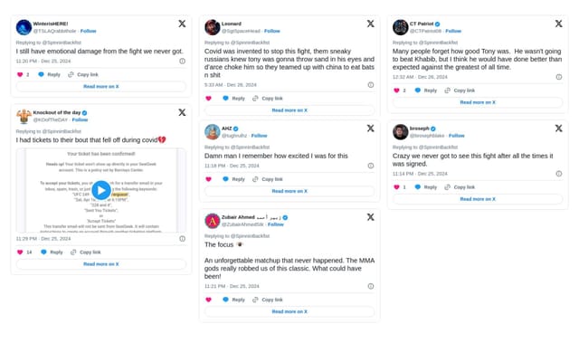 "Covid was invented to stop this fight" - Fans mourn "emotional damage" over ill-fated Khabib ...