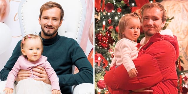 WATCH: Daniil Medvedev and his daughter Alisa have the time of their ...