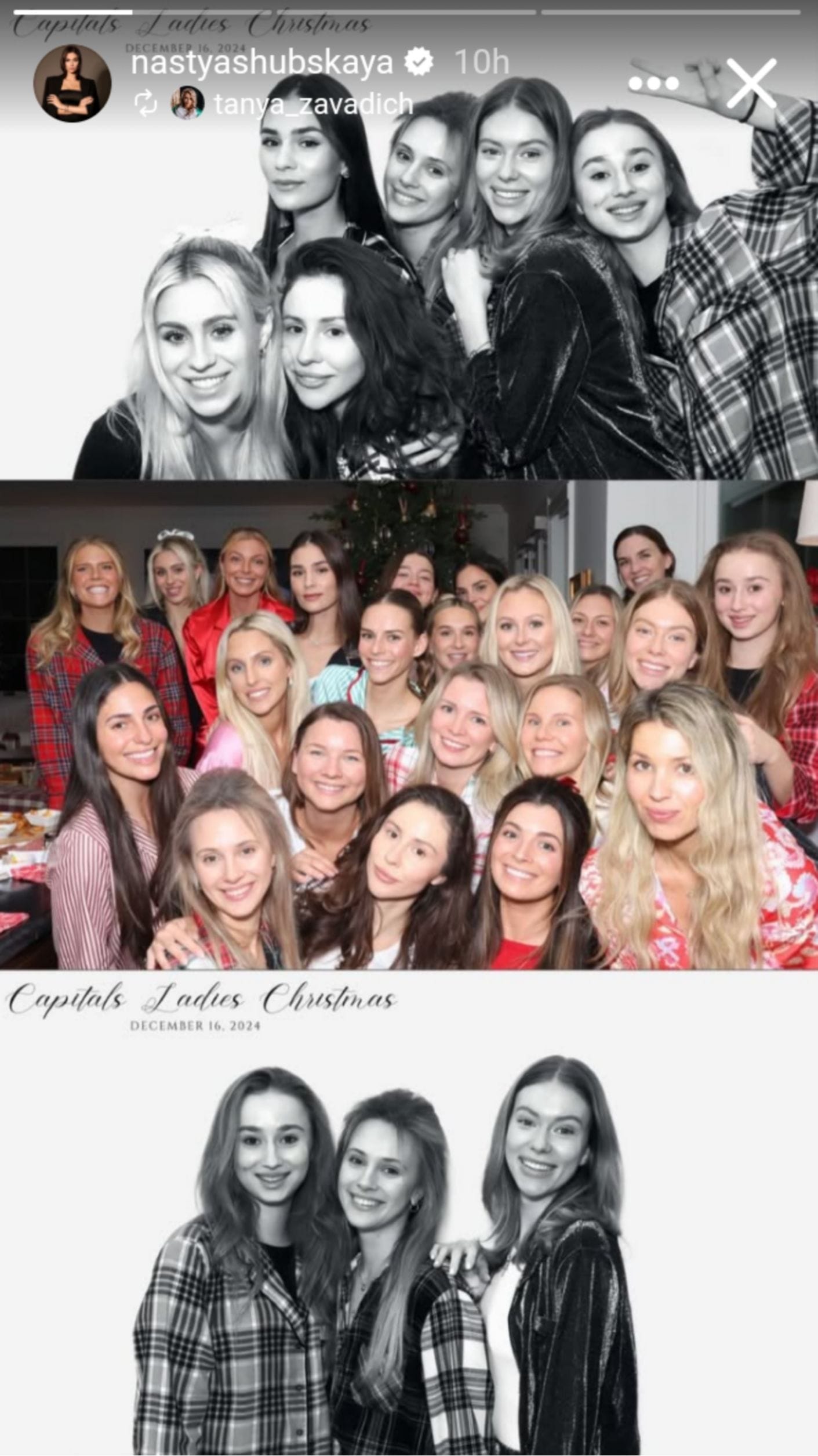 Alex Ovechkin's wife Nastasiya shares pictures from Capitals Ladies ...