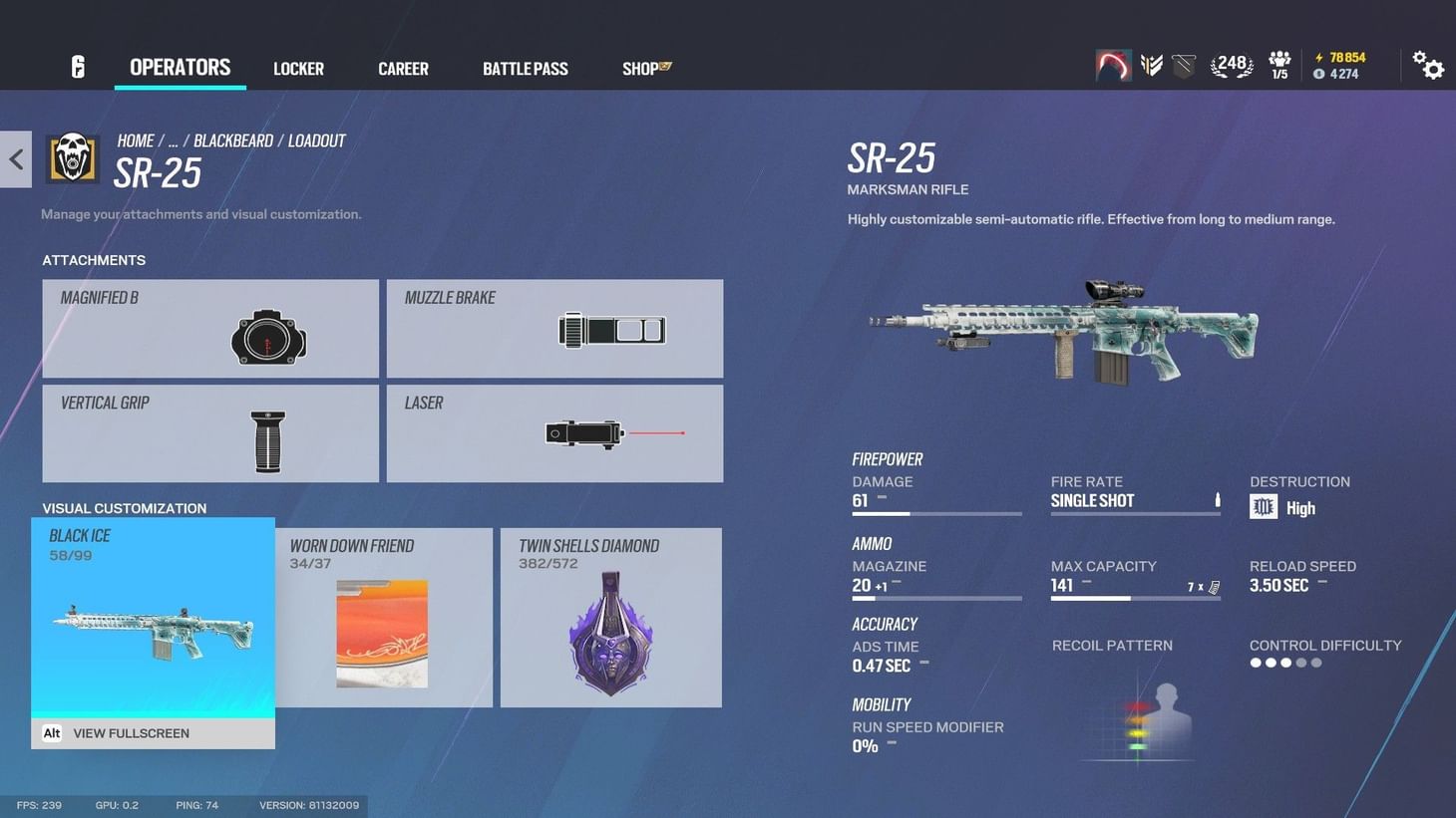 Best Blackbeard loadout in Rainbow Six Siege