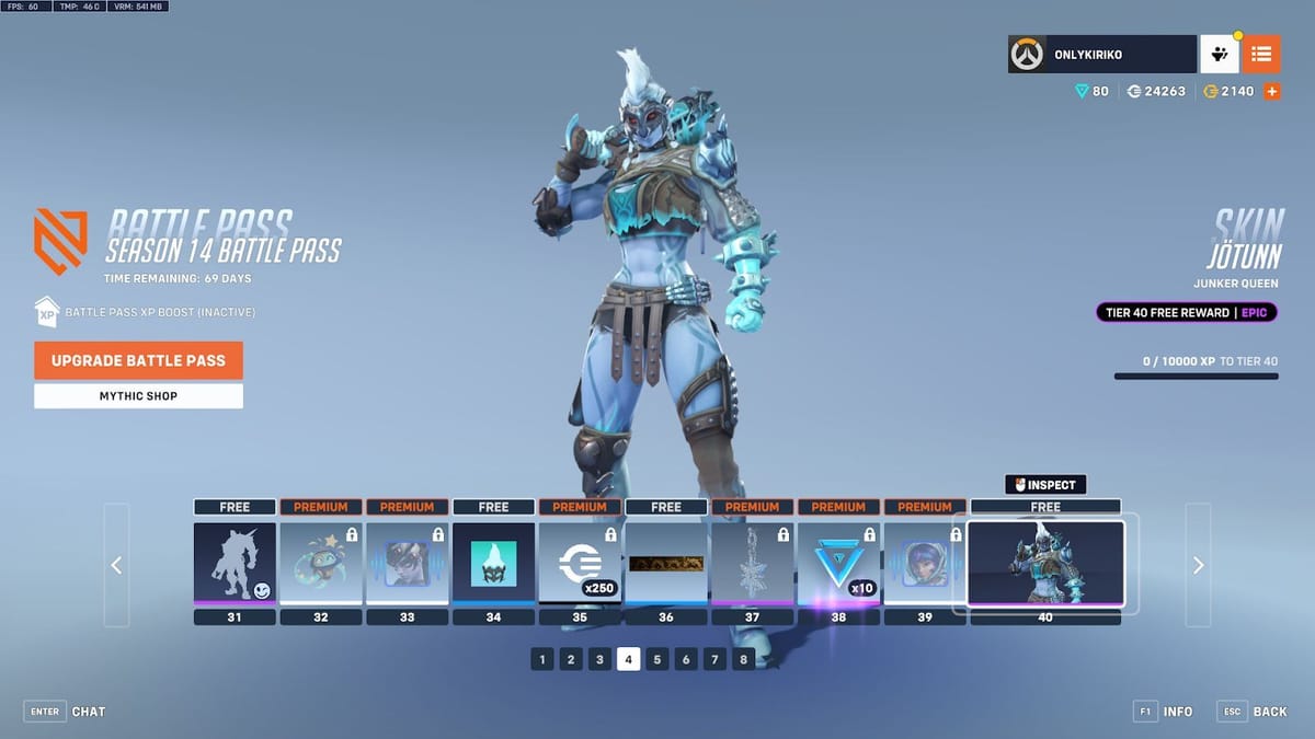 Overwatch 2 Season 14 Battle Pass: All Battle Pass tiers and rewards