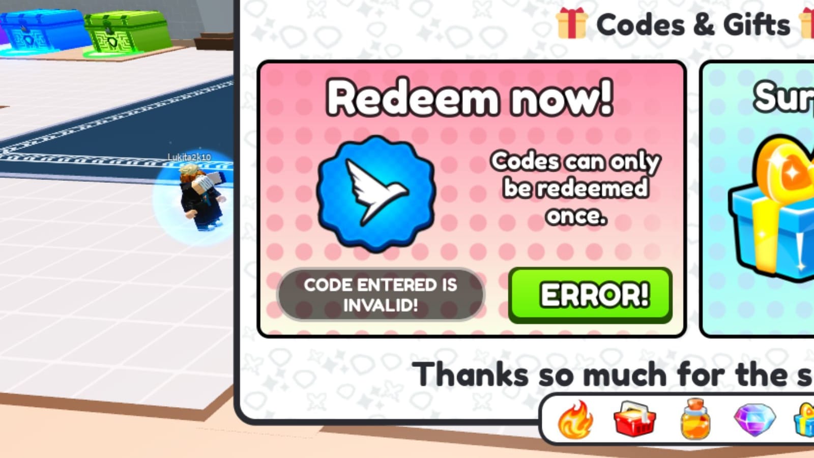 Avatar Fighting Simulator codes