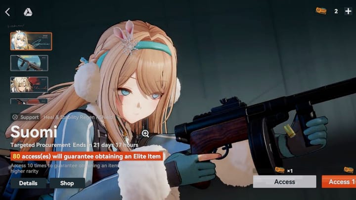 All banners in Girls' Frontline 2 Exilium