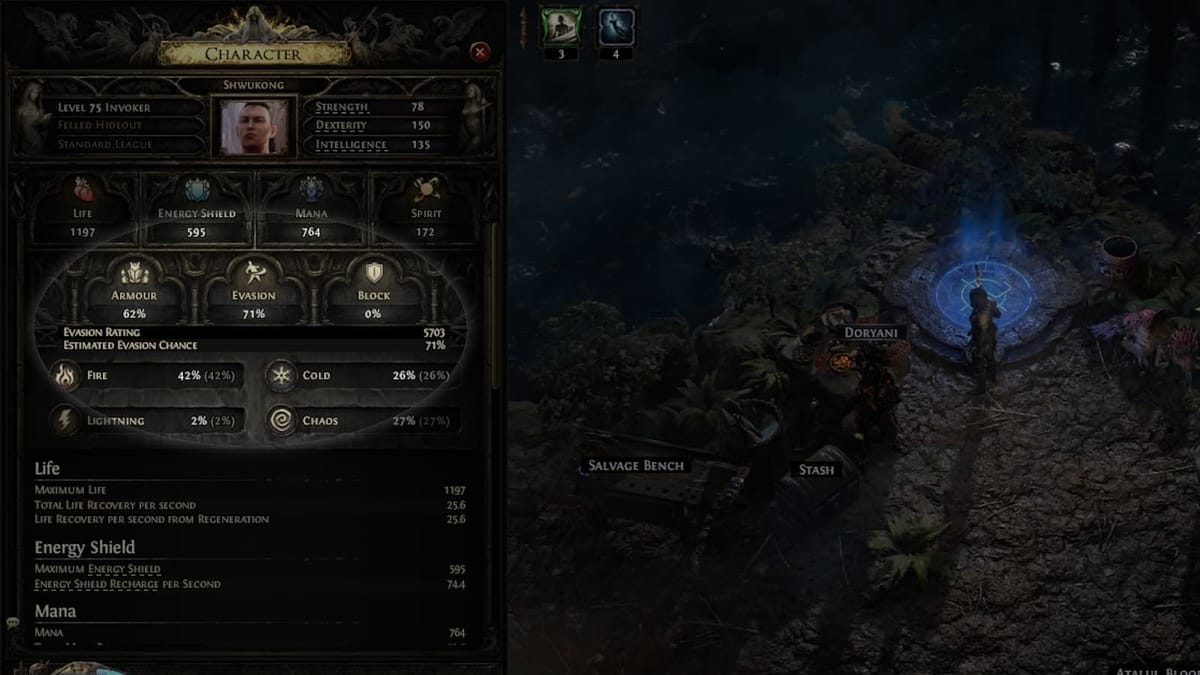 Path of Exile 2 Defense guide: Energy Shield, Armor, and Evasion explained