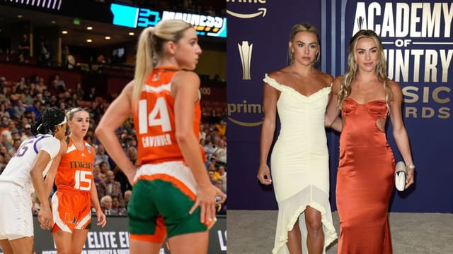 Carson Beck’s mom Tracy reacts to Hanna Cavinder’s snaps with twin Haley