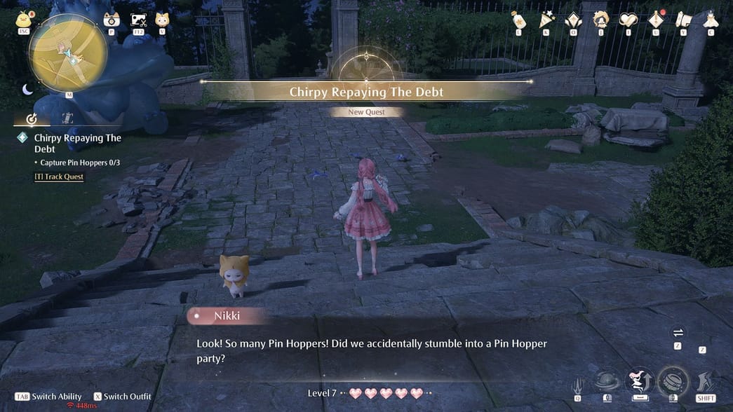 Infinity Nikki Chirpy Repaying The Debt quest guide