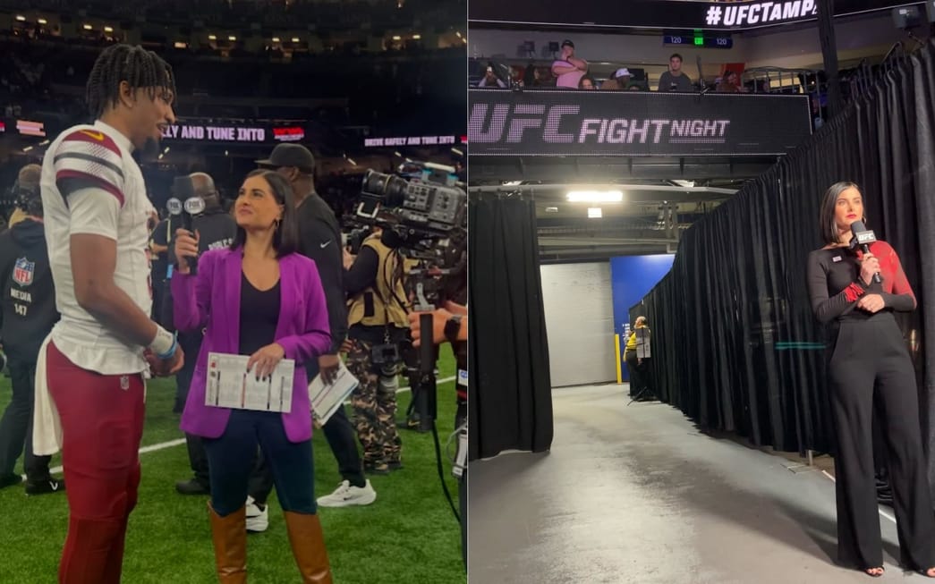 Photos: "2 sport Meg" - Fans react as UFC presenter Megan Olivi shares ...