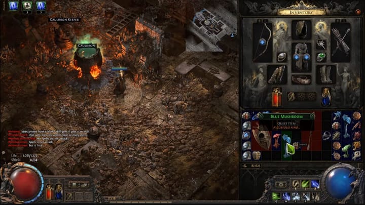 Path of Exile 2: What do the mushrooms in Act 3 do?