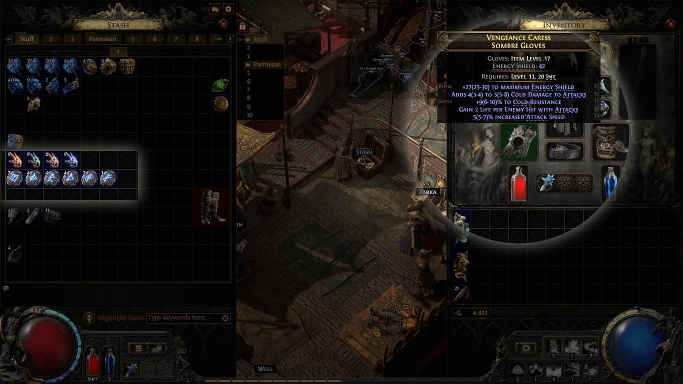 What to do with socketed gear in Path of Exile 2?