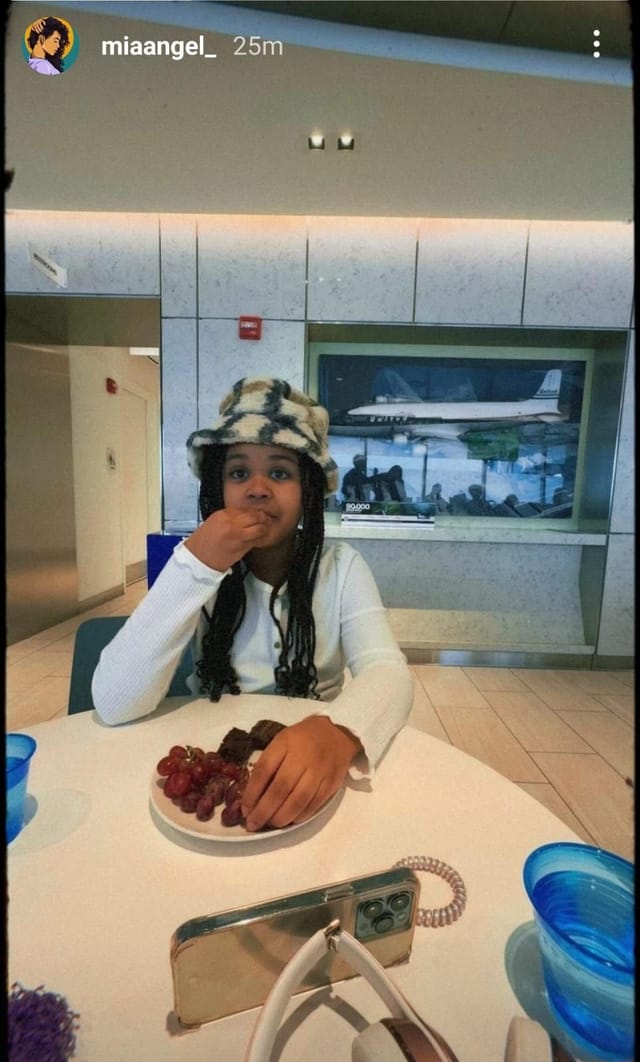 Carmelo Anthony's ex Mia Burks shares adorable photo of daughter ...