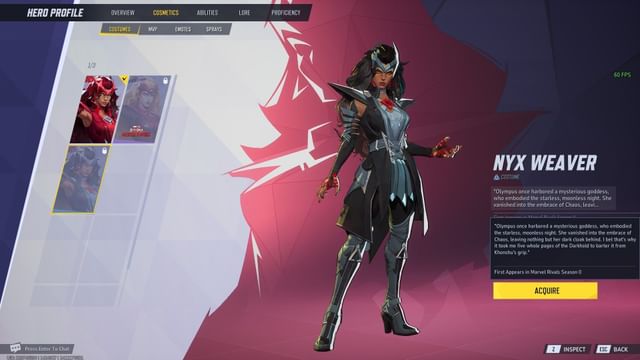 All Marvel Rivals Scarlet Witch skins: Tier list and prices