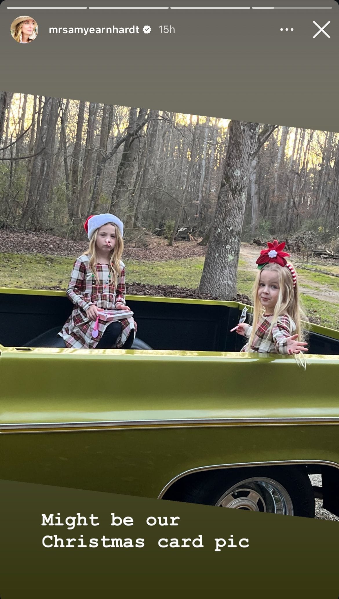 Dale Earnhardt Jr.’s wife Amy raises Christmas spirits with their ...