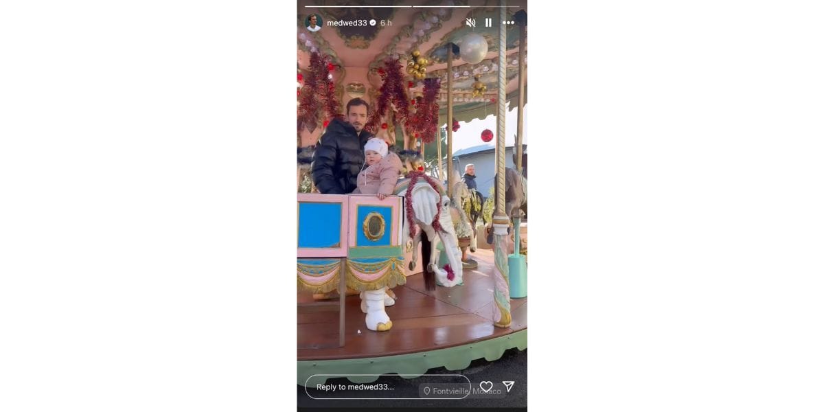 WATCH: Daniil Medvedev and his daughter Alisa have the time of their ...