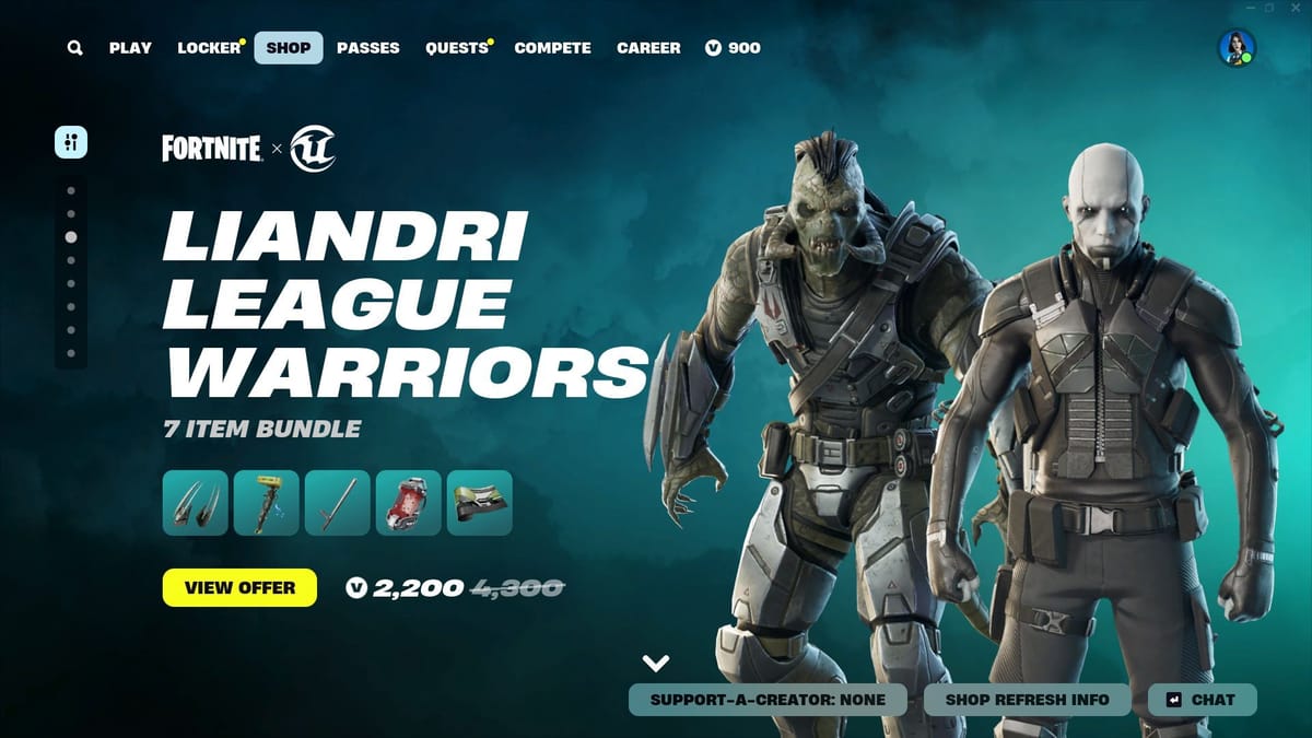 How to get Garog and Samael (Unreal Tournament) skins in Fortnite