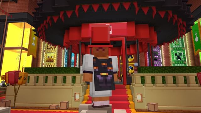 Fastest way to get the eyeblossom cape in Minecraft Eerie Mojang Office ...