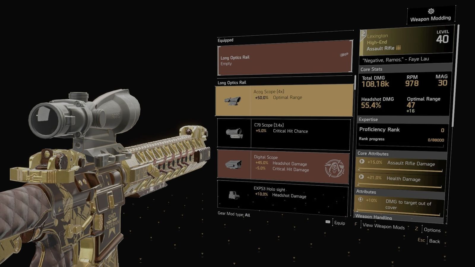 The Division 2 Lexington Assault Rifle guide: Attributes, how to get ...