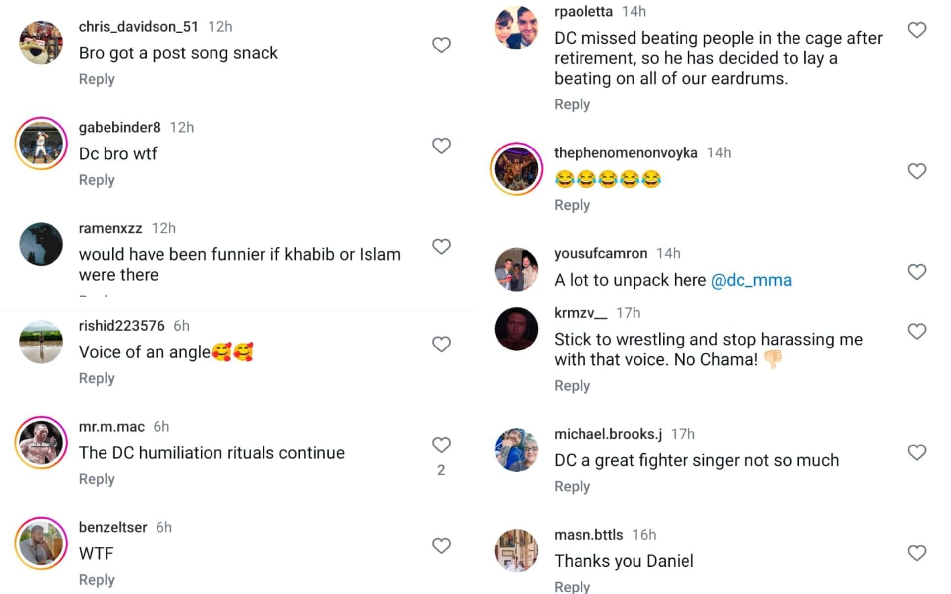 Daniel Cormier: Fans humorously exaggerate the impact of Daniel Cormier ...