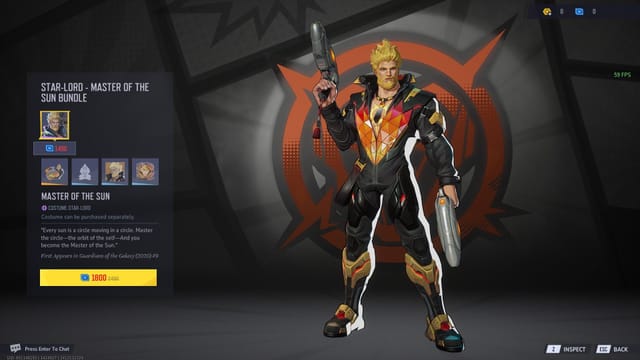 How to unlock Star-Lord Master of the Sun skin in Marvel Rivals