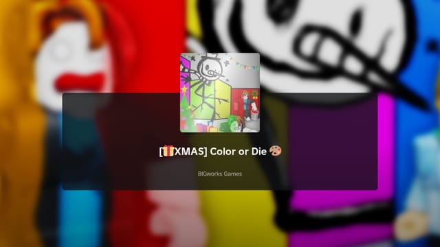 Color or Die Xmas Event Guide