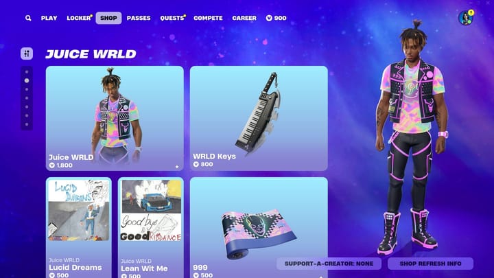How to get the Juice WRLD skin in Fortnite