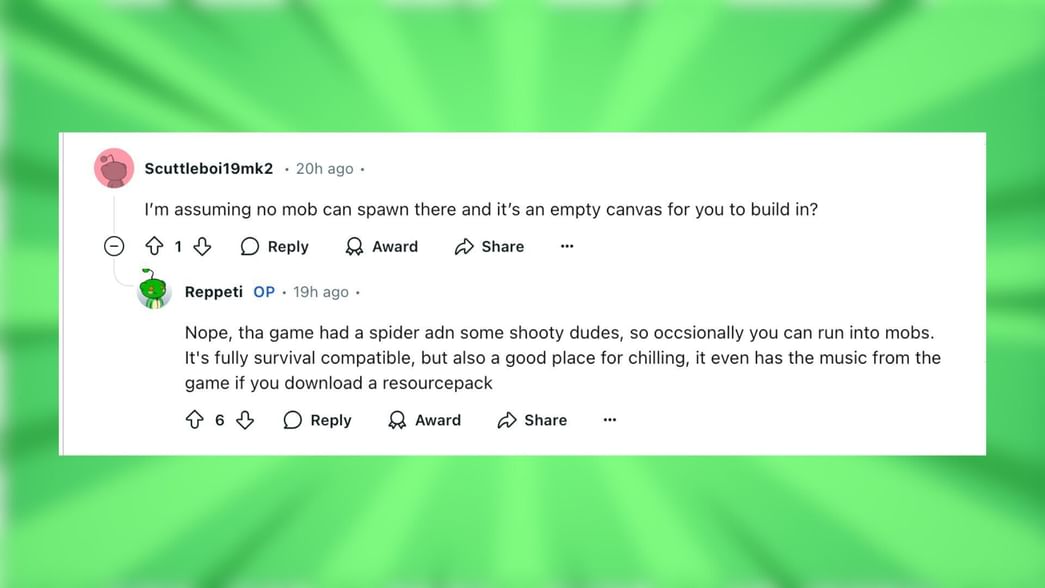 Minecraft player creates dimension based on the Limbo game