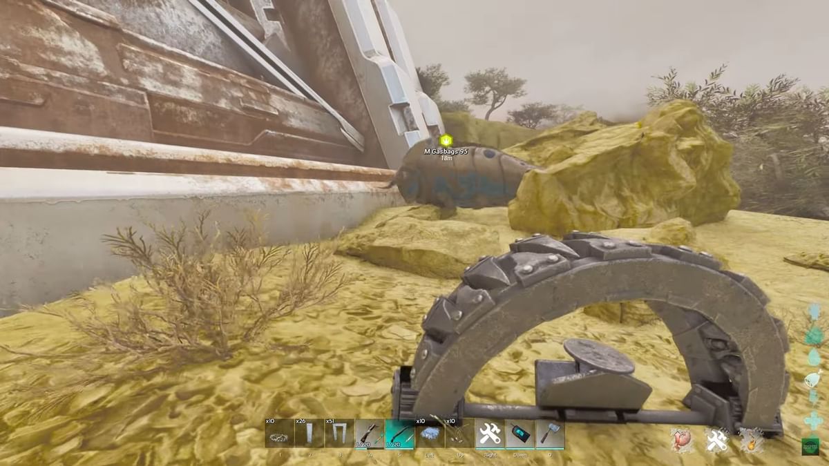 How to tame Gasbag in ARK Survival Ascended Extinction