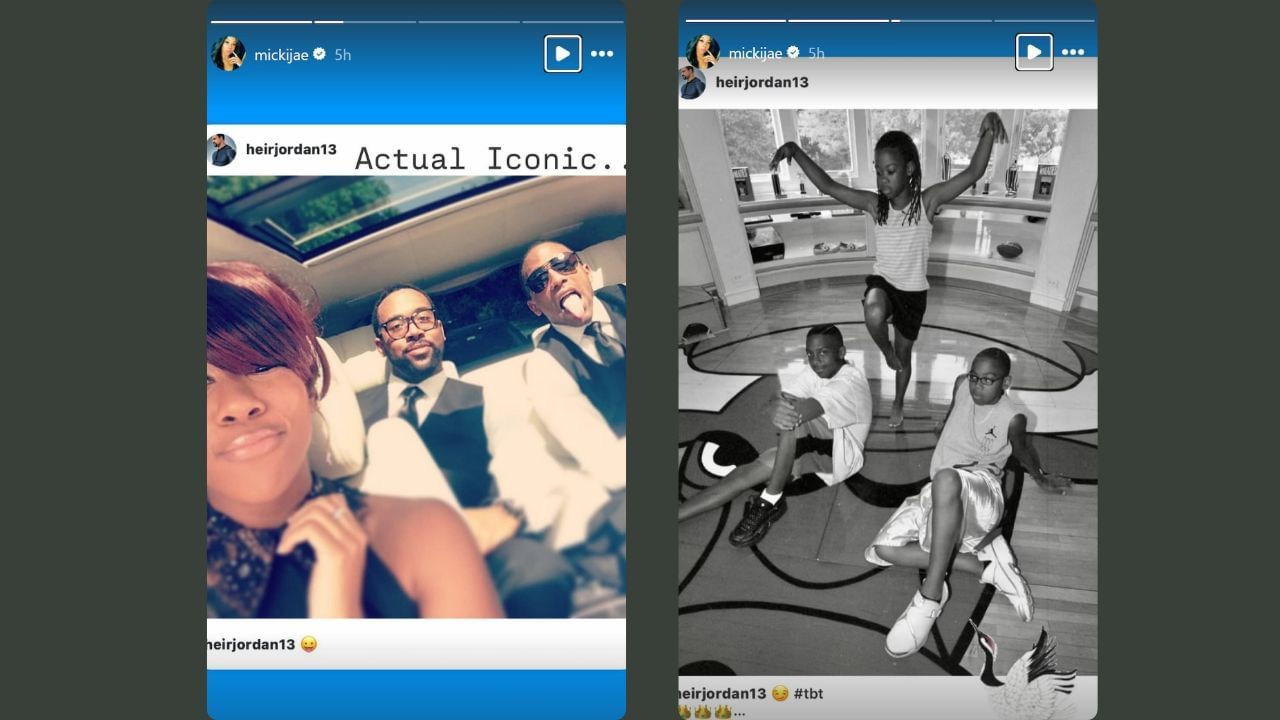 Michael Jordan's daughter Jasmine Jordan shares adorable throwback to ...