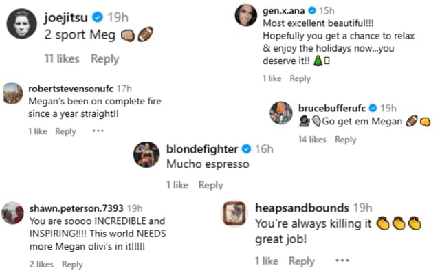 Photos: "2 sport Meg" - Fans react as UFC presenter Megan Olivi shares ...