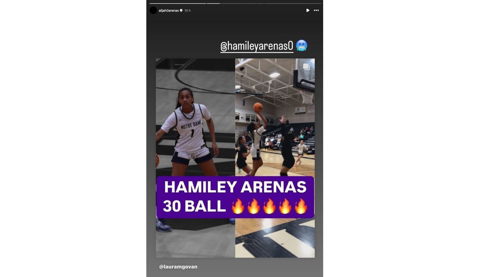 Gilbert Arenas’ son Alijah Arenas reacts to sister Hamiley’s impressive ...