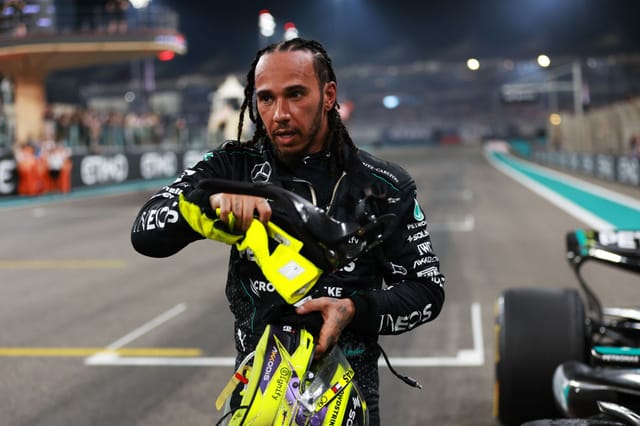 "The GOAT has left the building. Thank you, Lewis Hamilton": Mercedes ...