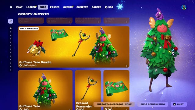 How to get Guffmas Tree skin in Fortnite