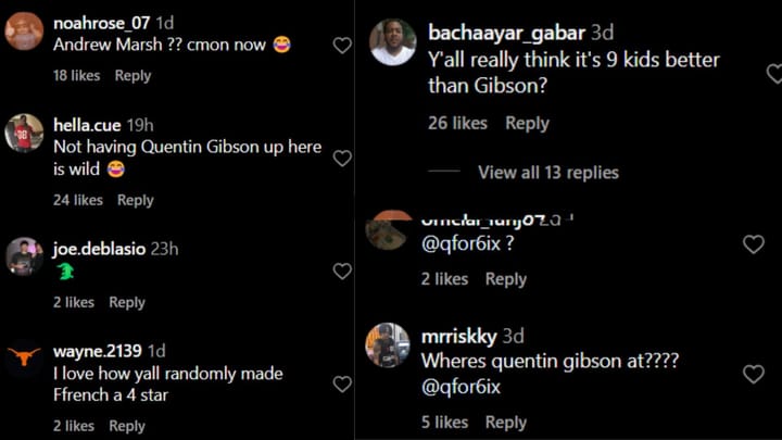 "Not having Quentin Gibson up here is wild": Fans react to Colorado ...