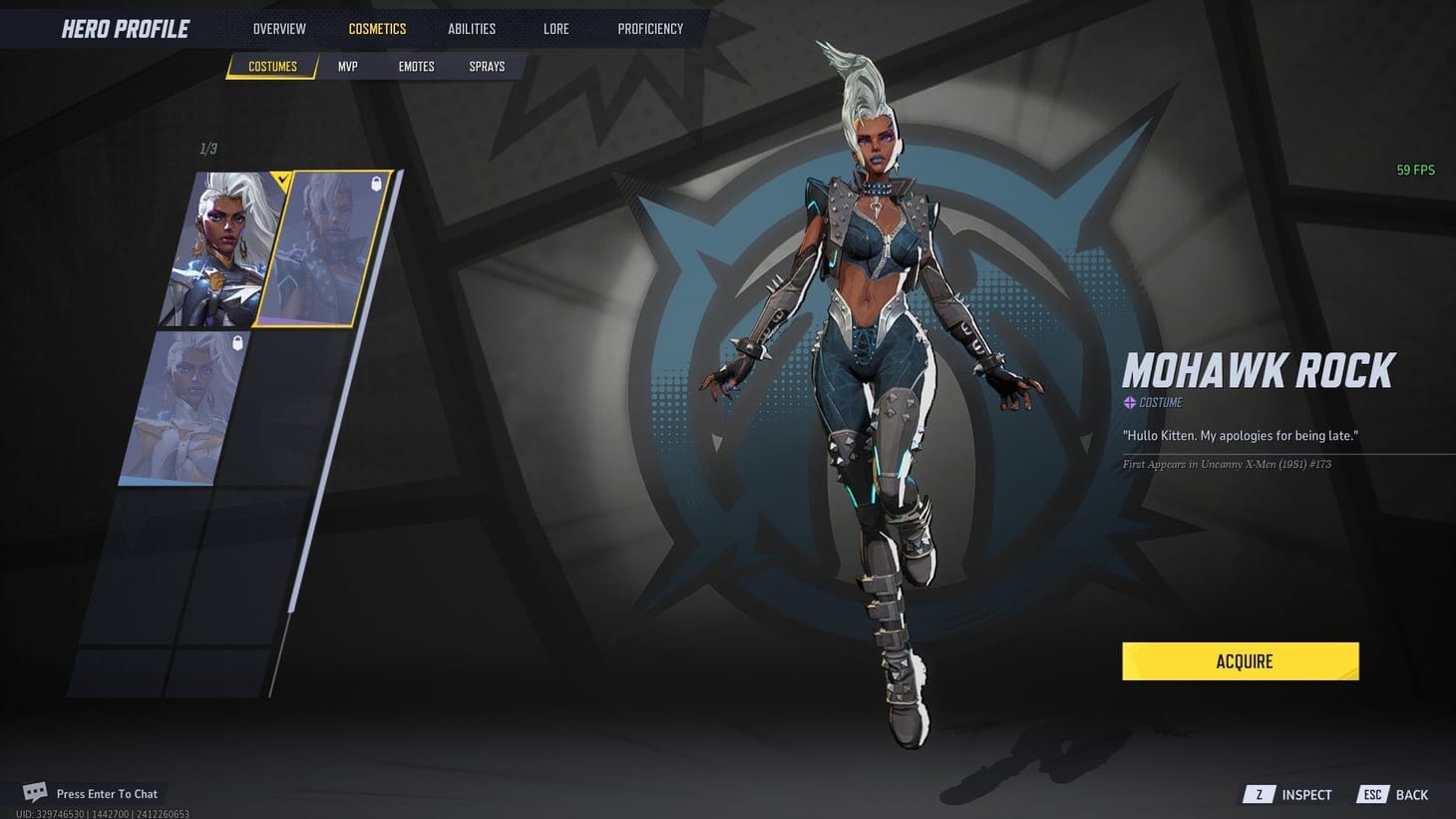 Storm skin: All Marvel Rivals Storm skins: tier list and prices