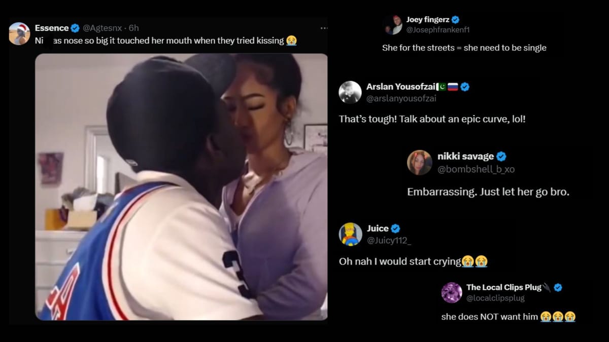 "This embarrassing to watch" - Netizens divided as Twitch streamer YoungDabo tries to kiss his ...
