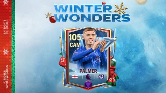 How to claim EA FC Mobile Winter Wonders Cole Palmer 105 OVR card for free