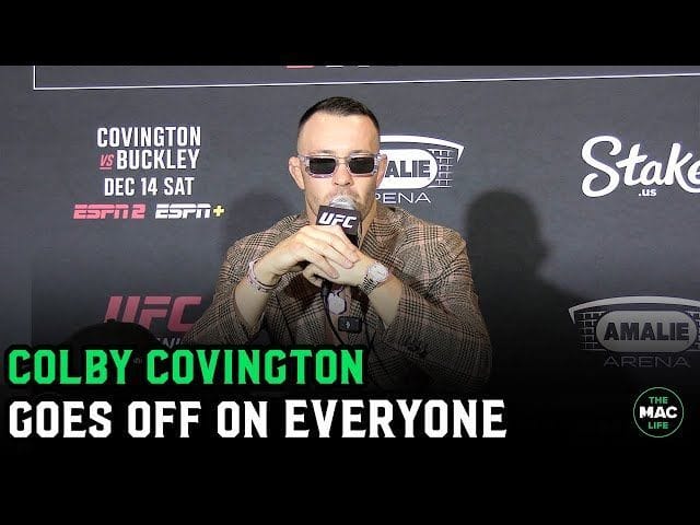 Colby Covington rips "sc*mbag" Khamzat Chimaev for SMASH meme coin ...