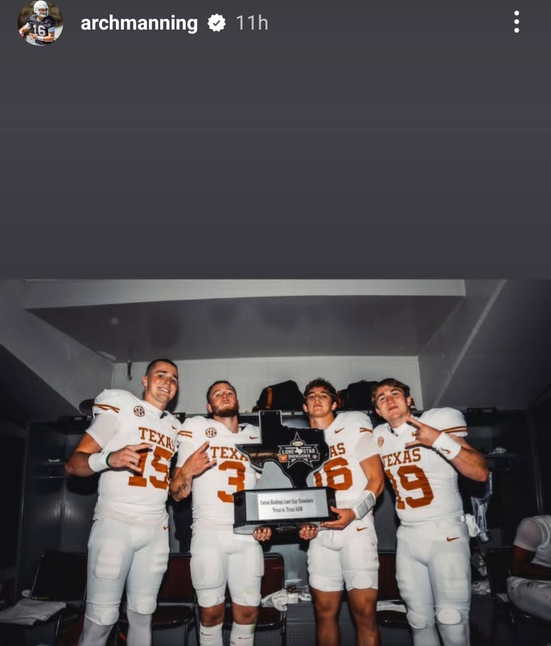 IN PIC: Texas QBs Arch Manning and Quinn Ewers flaunt massive achievement following thrilling ...