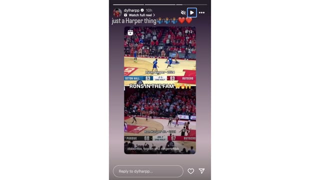 5x NBA champ Ron Harper's son sums up Dylan Harper's late heroics in 2 ...