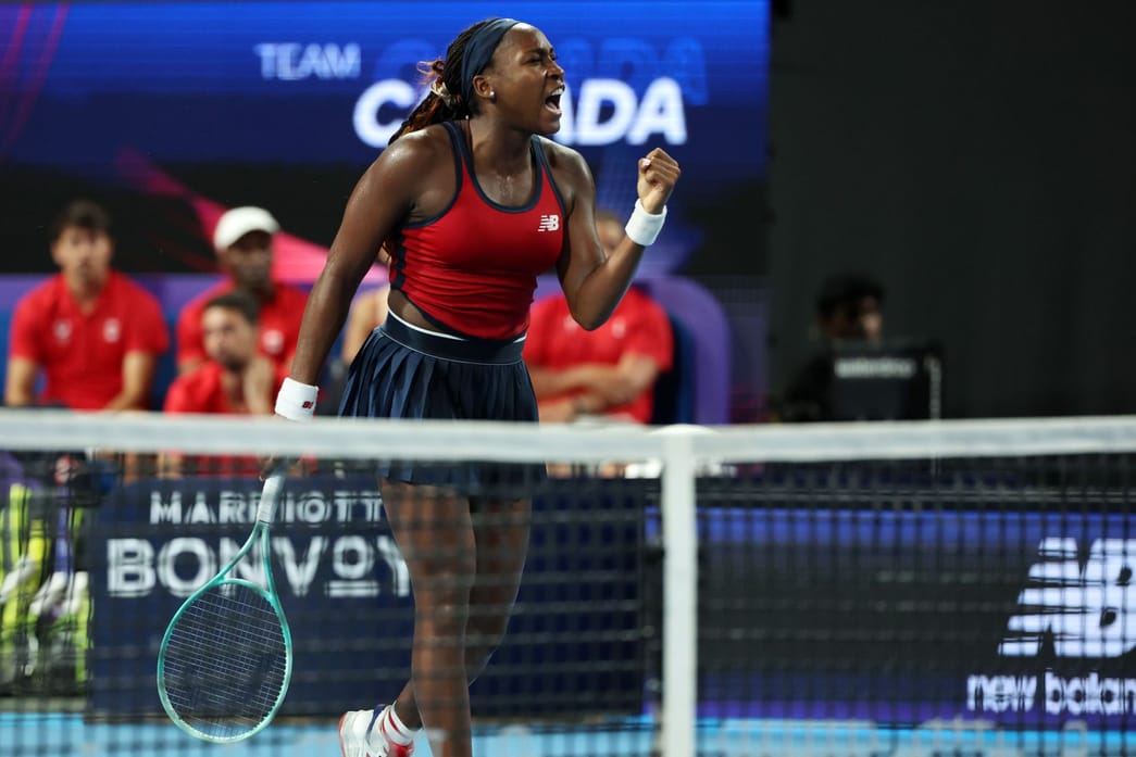 Coco Gauff makes her feelings known about mixed doubles win with Taylor ...