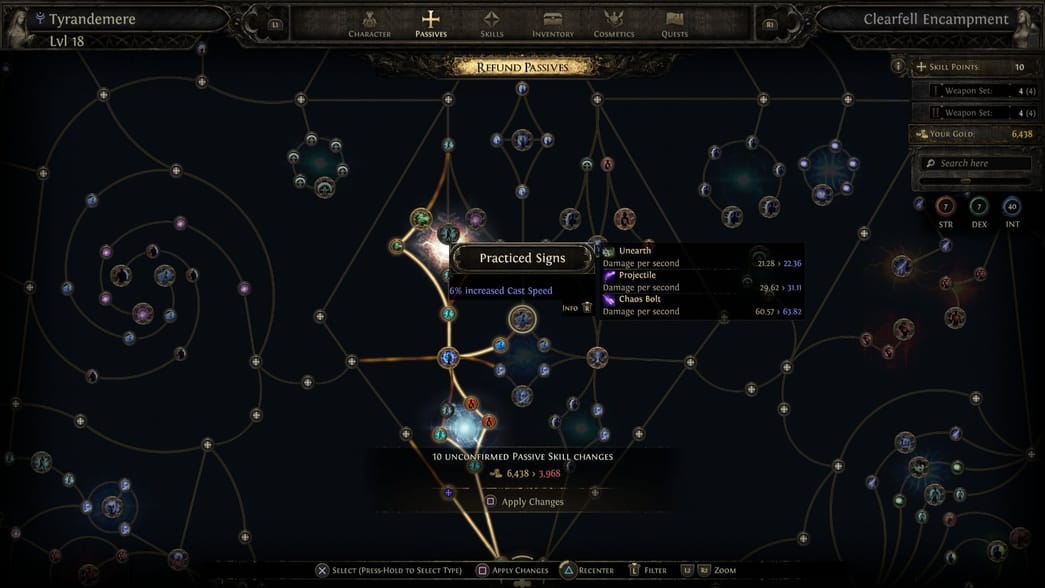 How to respec passives in Path of Exile 2