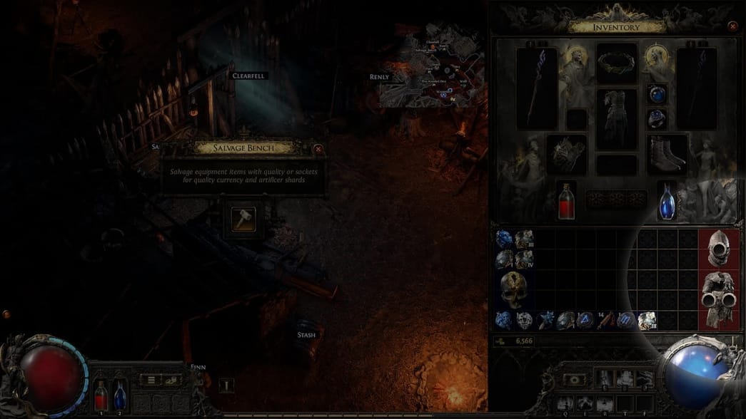 What to do with socketed gear in Path of Exile 2?