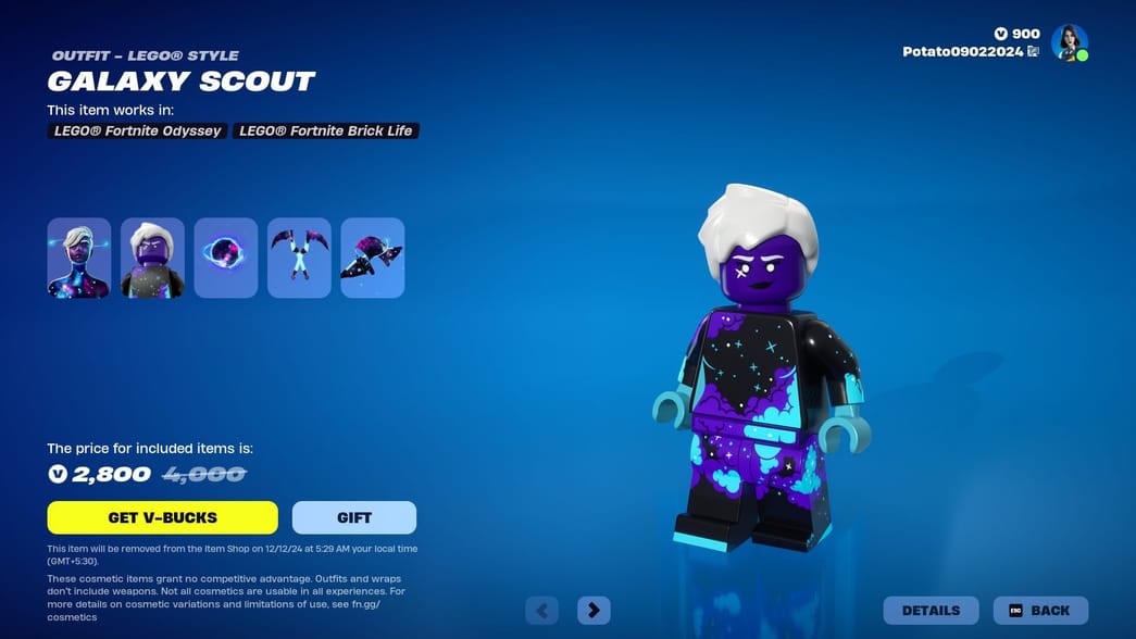 How to get Galaxy Scout Skin in Fortnite