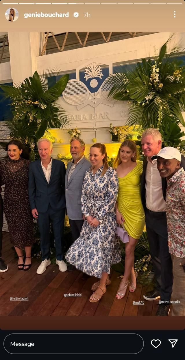 In Pictures: Eugenie Bouchard shares inside look of her time in the ...