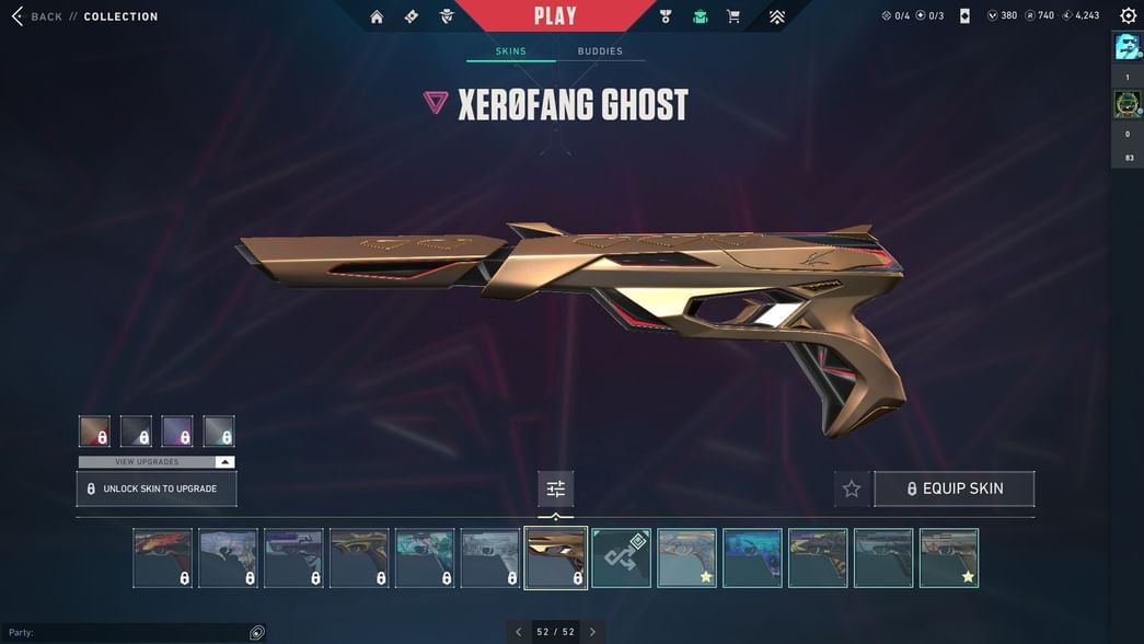 7 best Ghost skins for Valorant in 2024