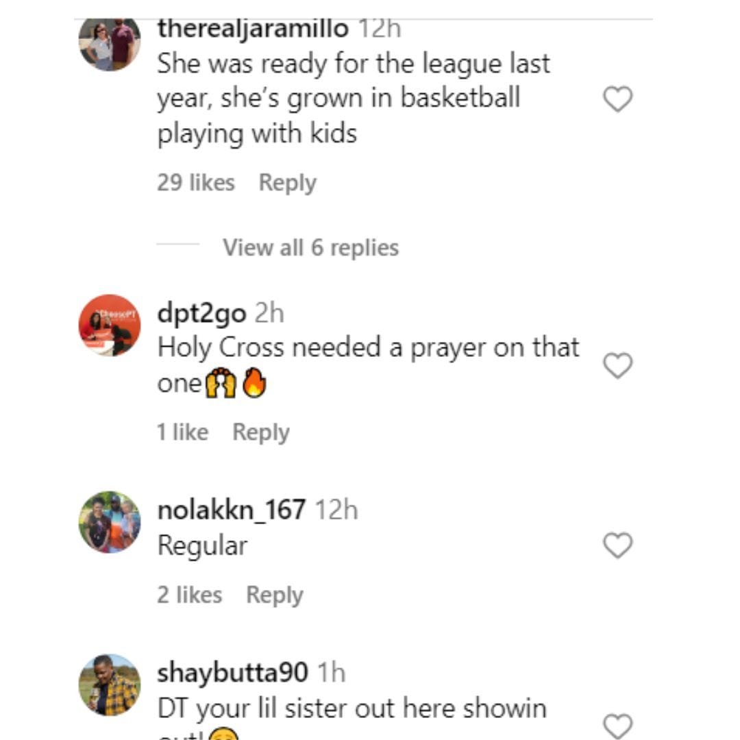 WATCH: UConn star Paige Bueckers leaves fans in awe with a no-look pass to KK Arnold during Holy ...