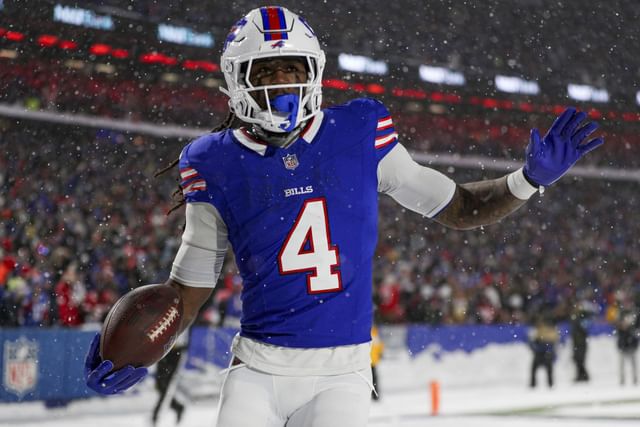 James Cook stats today: Bills RB receiving yards, touchdowns and more ...